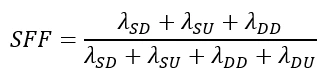 Safe Failure Fraction (SFF) - SIL Safe
